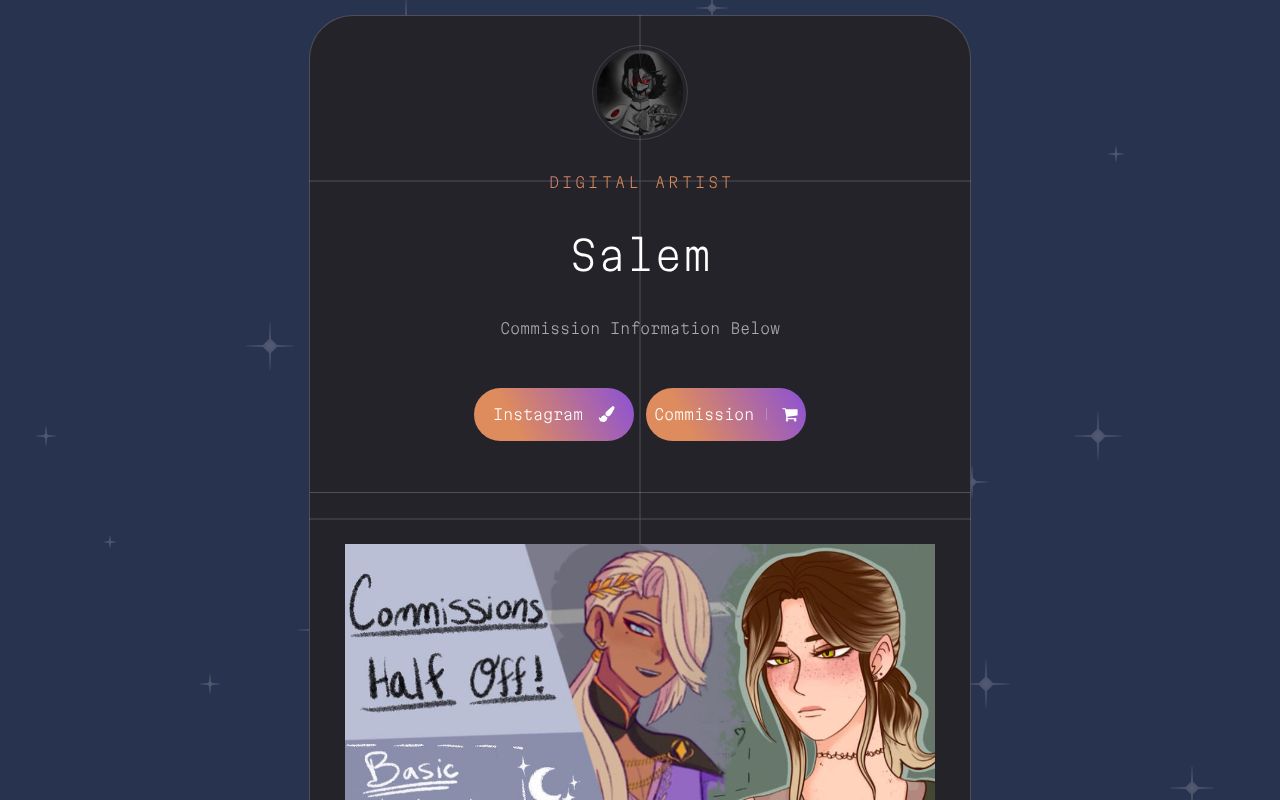 Salem Commission Cardd